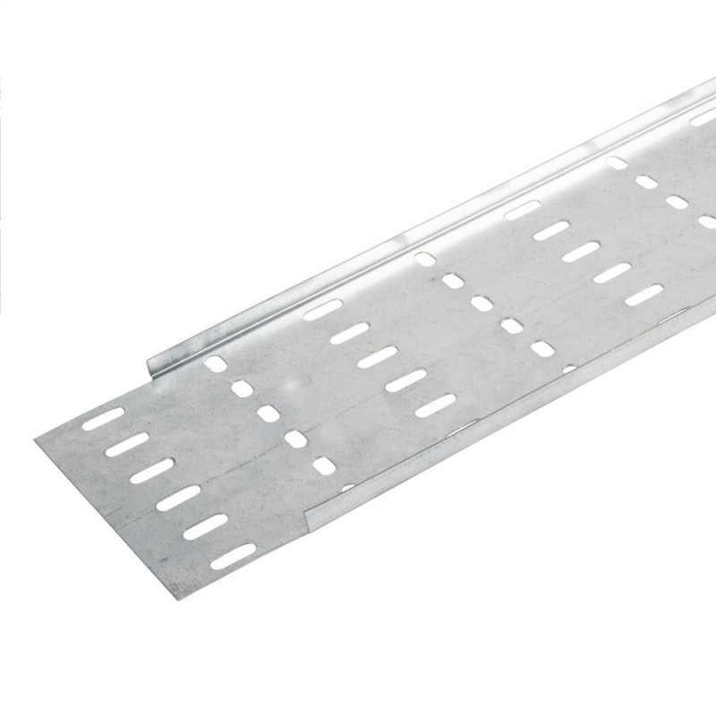 150mm Light Duty Straight Edge Cable Tray (3m Length) - Tamlex