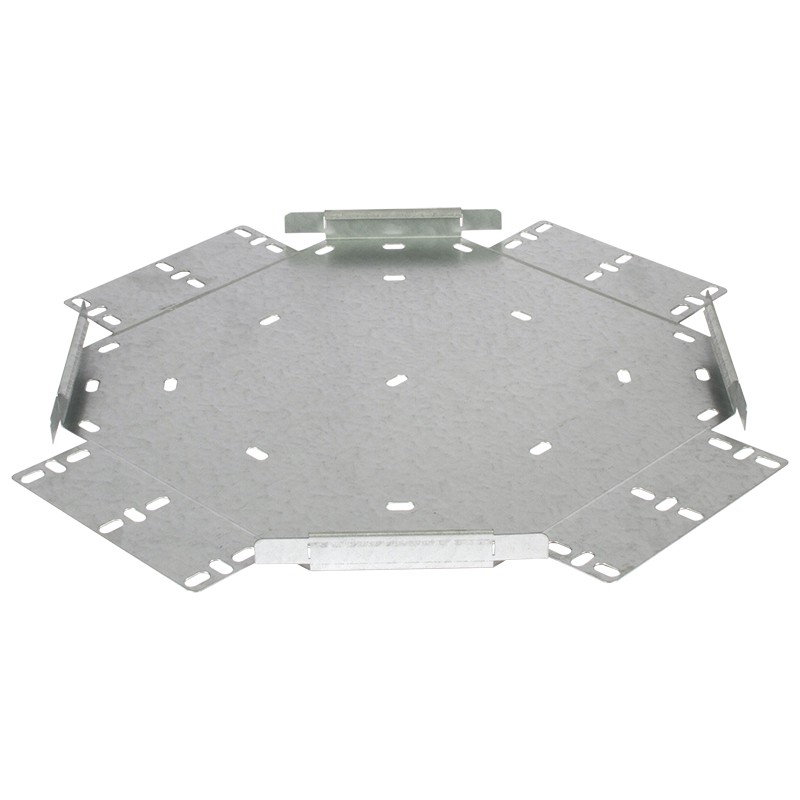 225mm Fourway for Medium Duty ZM Cable Tray with Integral Coupler - Tamlex