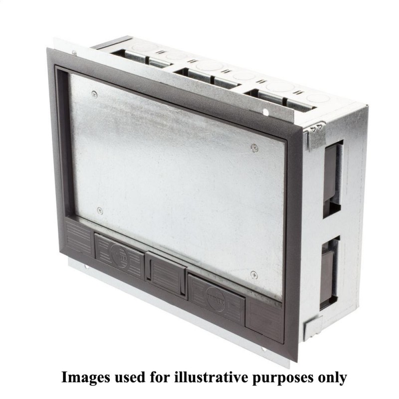 3 Compartment 130mm Deep Cavity Service Box - Tamlex