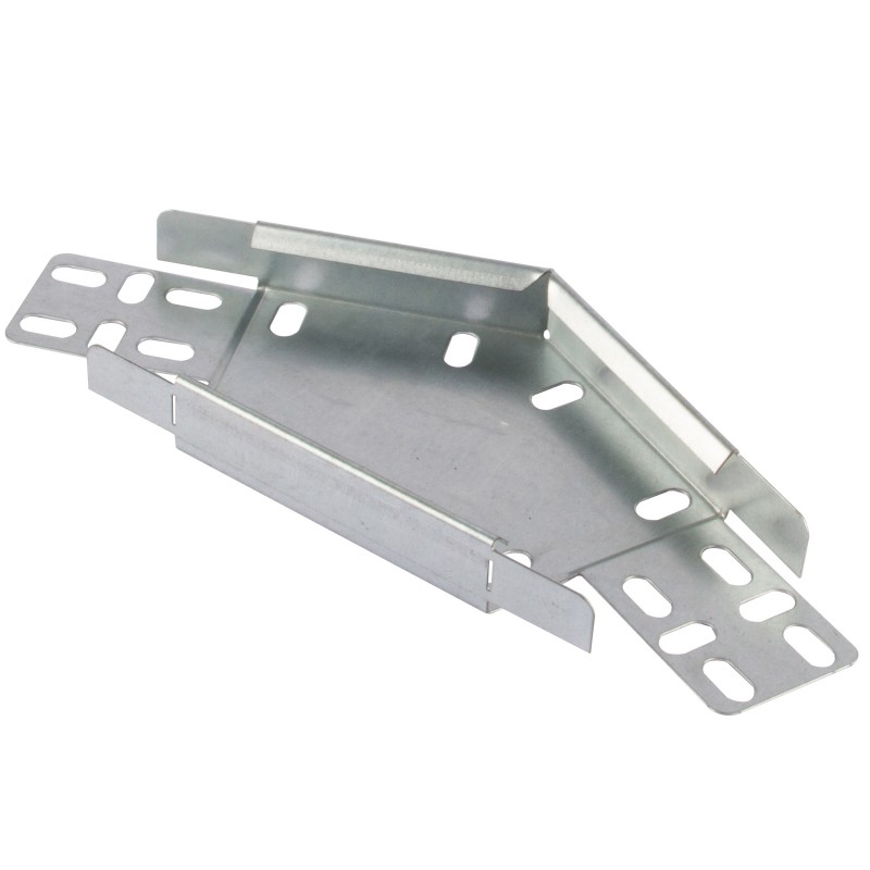 75mm 45° Flat Bend for Medium Duty Tray with Integral Coupler - Tamlex