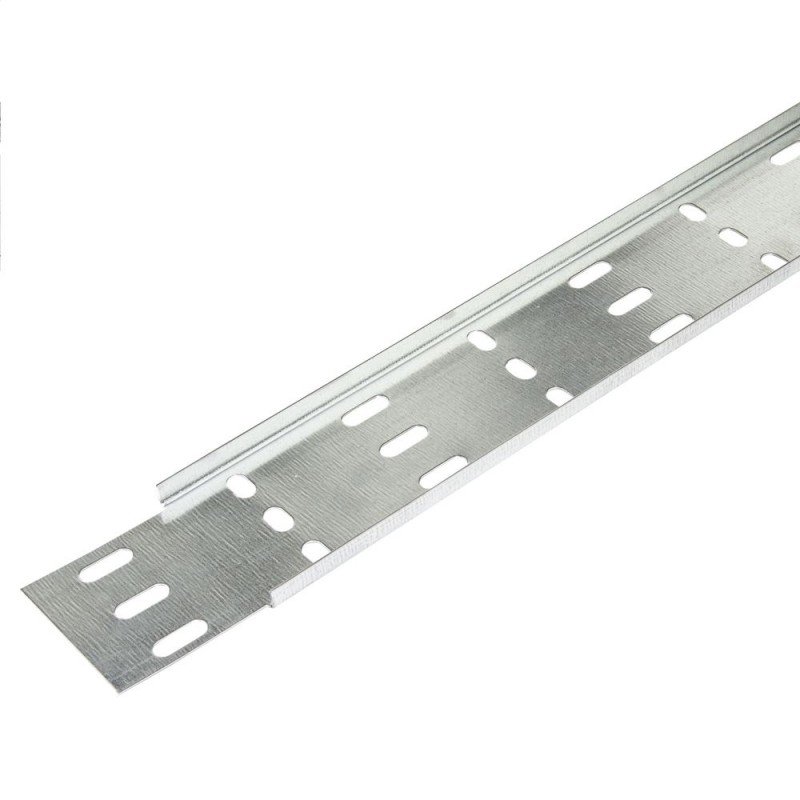 75mm Light Duty Straight Edge Cable Tray (3m Length) - Tamlex