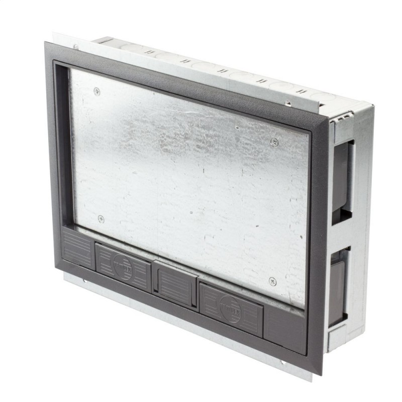 3 Compartment 68mm Deep Cavity Service Box - Tamlex