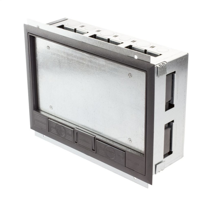 3 Compartment 100mm Deep Cavity Service Box - Tamlex