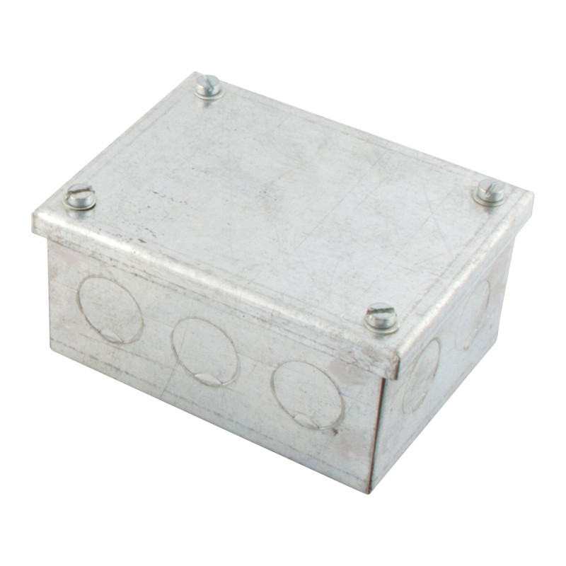100mm x 75mm x 50mm Galvanised Adaptable Box - Tamlex