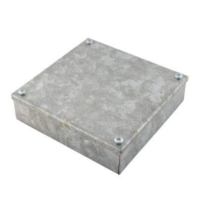 150mm x 150mm x 37mm Galvanised Adaptable Box - Tamlex
