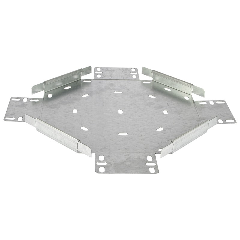 150mm Fourway for Medium Duty Tray with Integral Coupler - Tamlex