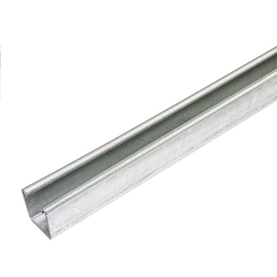41mm x 41mm Galvanised Plain Channel (3m Length) - Tamlex