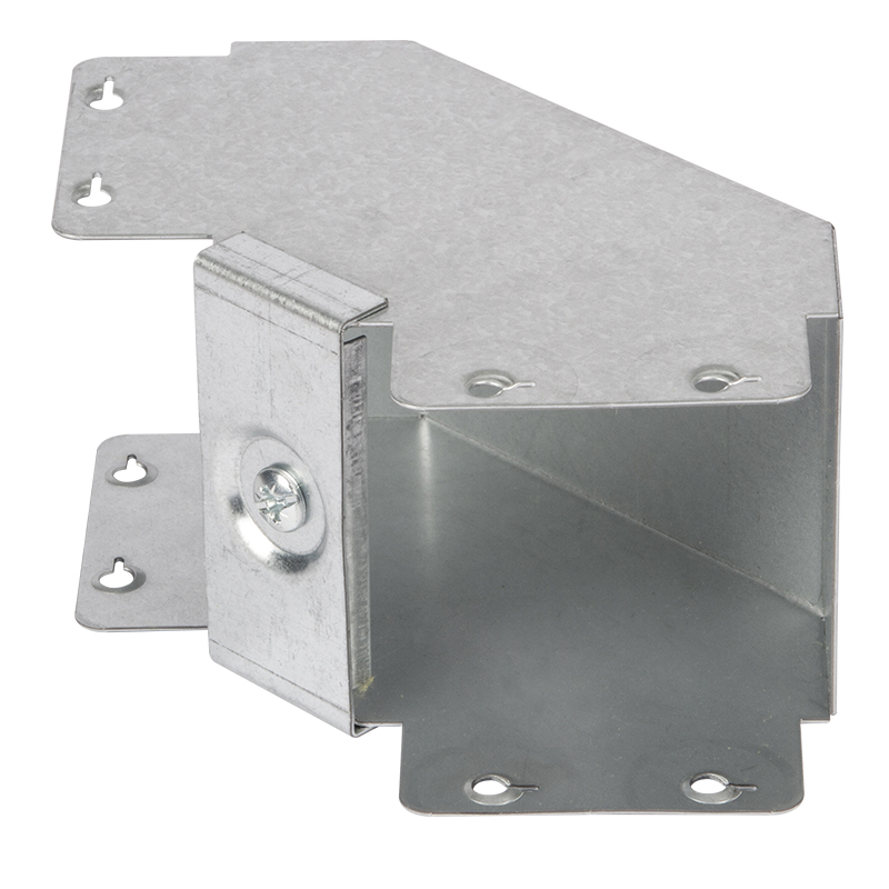75mm x75mm 90° Gusset Bend Inside Lid - Tamlex