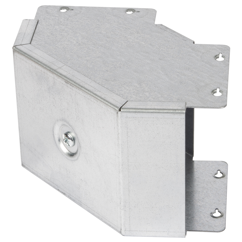 100mm x100mm 90° Gusset Bend Outside Lid - Tamlex