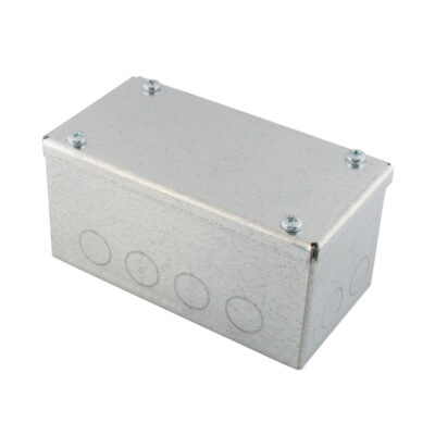 150mm x 75mm x 75mm Galvanised Adaptable Box - Tamlex