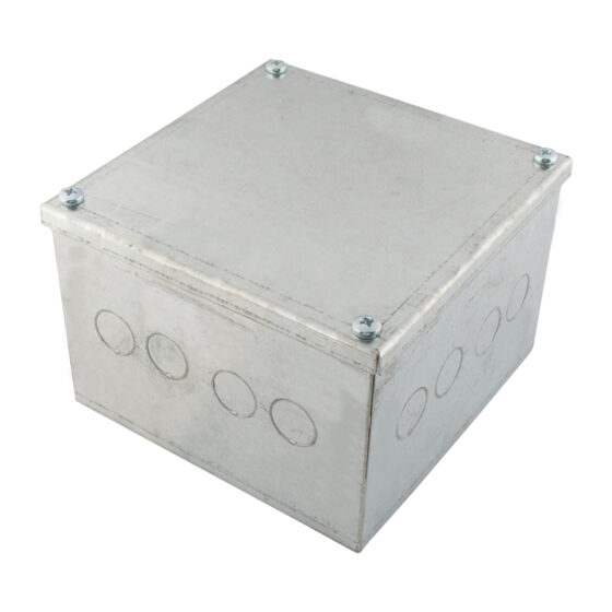 150mm x 150mm x 100mm Galvanised Adaptable Box - Tamlex