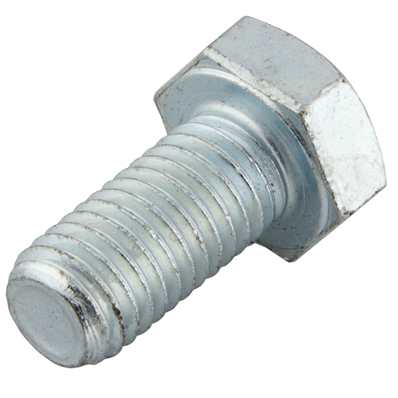 M12 x 25mm H-T Hex Set Screw Bolts (100 Per Pack) - Tamlex