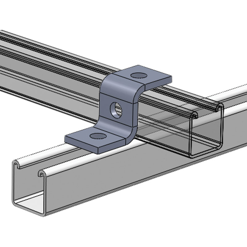 3 Hole 40mm 'Z' Step Up Bracket - Tamlex