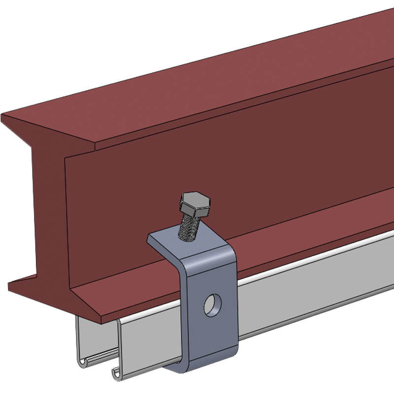 2 Hole U-Shape Girder Bracket - Tamlex