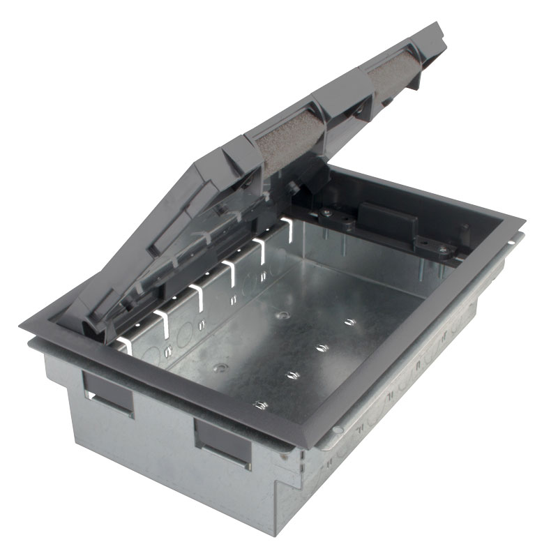 3 Compartment 87mm Deep Cavity Service Box - Tamlex