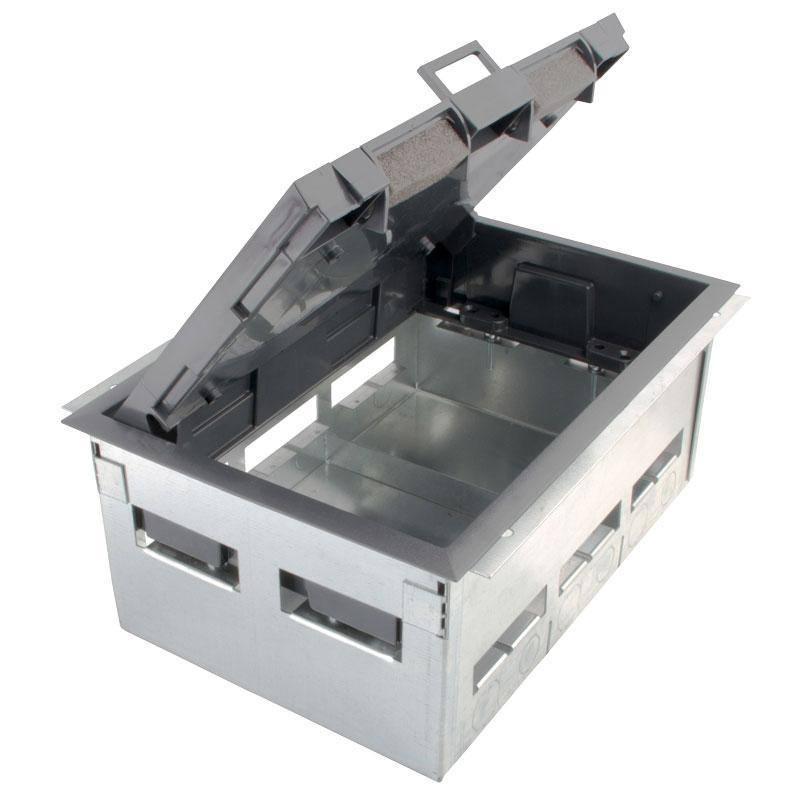 3 Compartment 130mm Deep Cavity Service Box - Tamlex