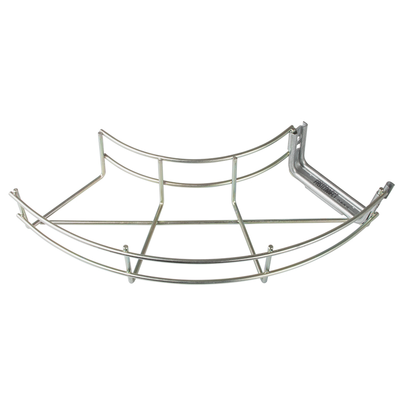 100mm FastConnect Basket Tray 90° Flat Elbow - Tamlex