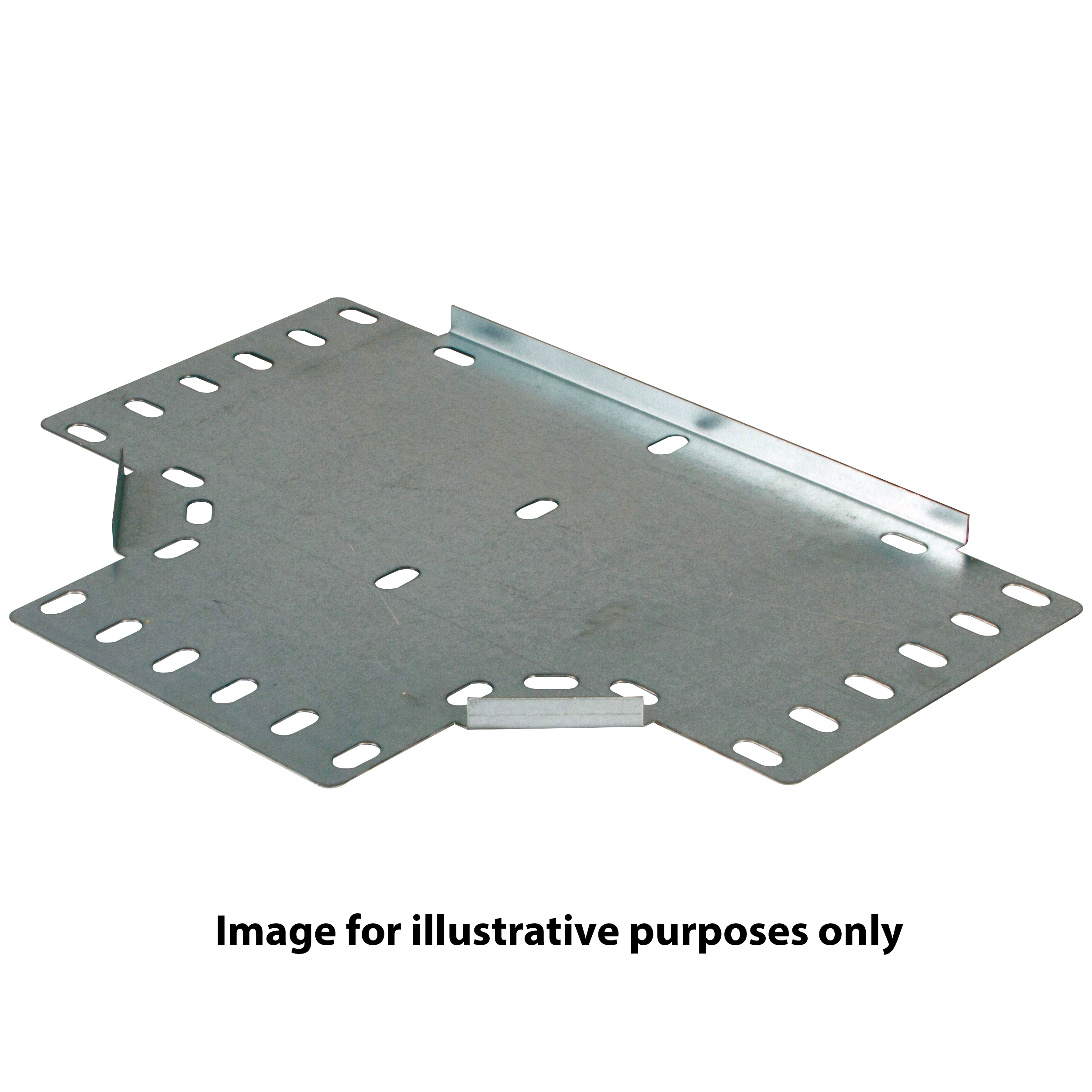 75mm Flat Equal Tee for Light Duty Cable Tray - Tamlex