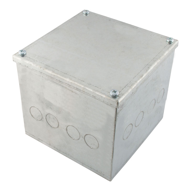 150mm x 150mm x 150mm Galvanised Adaptable Box - Tamlex