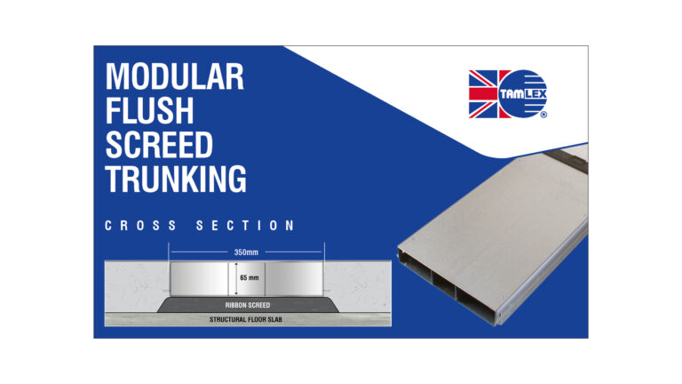 Flush Screed Floor Trunking - Tamlex