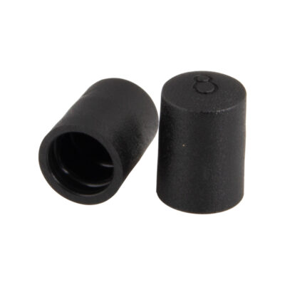 M8 Threaded Rod End Caps (100 Per Pack) Black - Tamlex