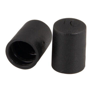 M10 Threaded Rod End Caps (100 Per Pack) Black - Tamlex