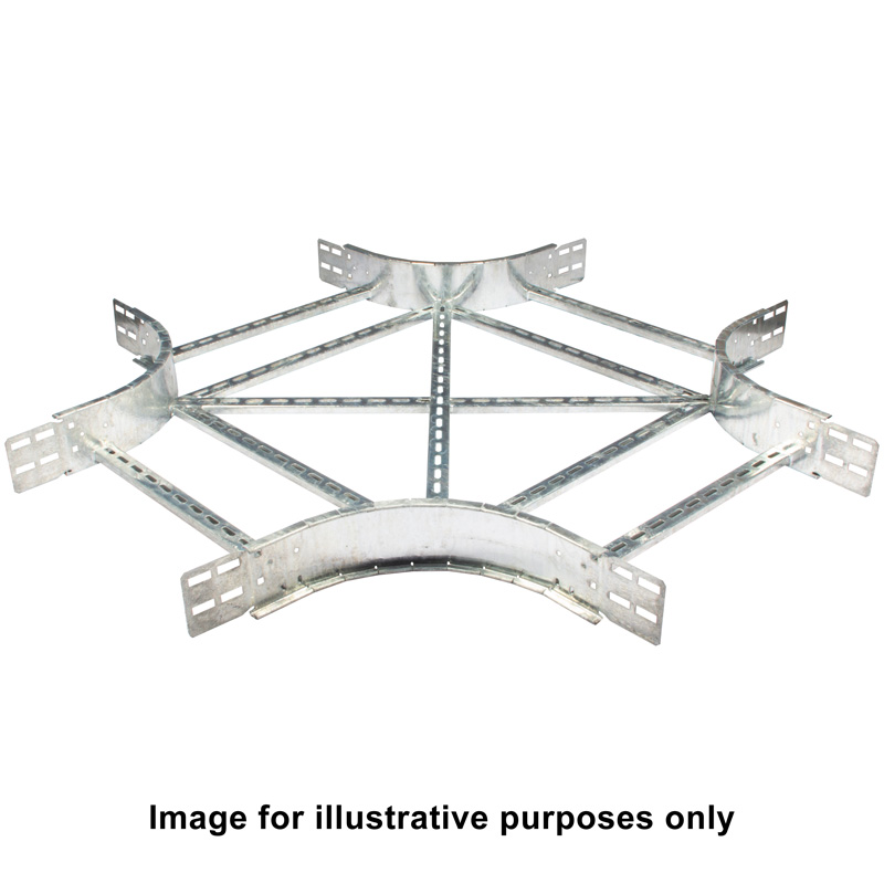 900mm 4 Way Crosspiece R300 For Heavy Duty Ladder HDG - Tamlex