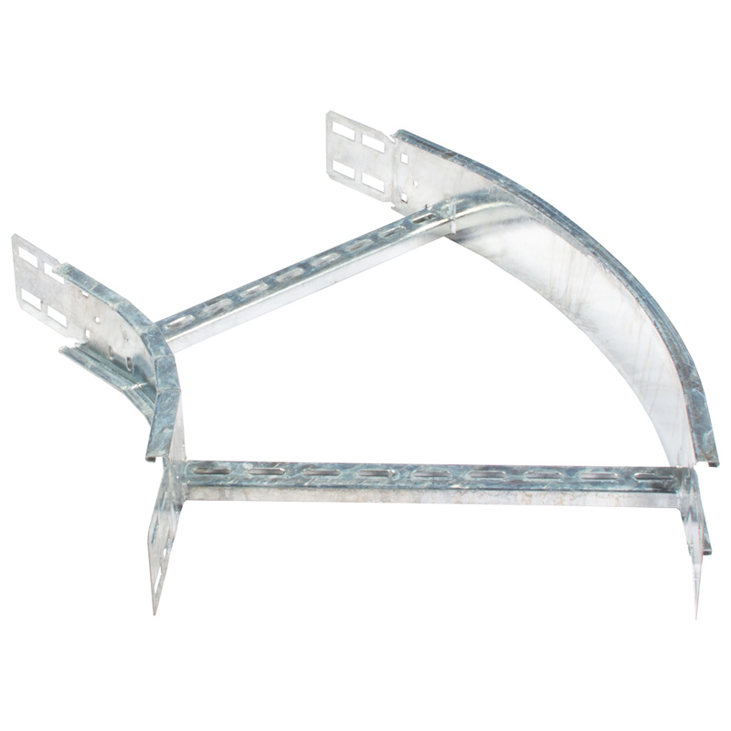 450mm 45° Flat Bend R300 For Medium Duty Ladder HDG - Tamlex
