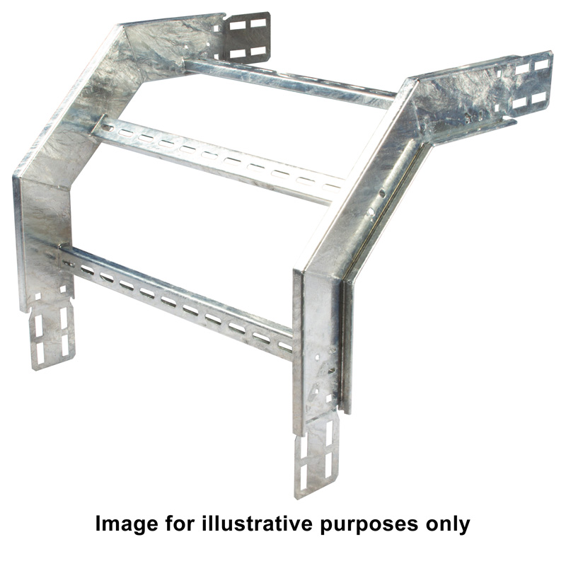 900mm 90° Outside Riser R300 For Medium Duty Ladder HDG - Tamlex